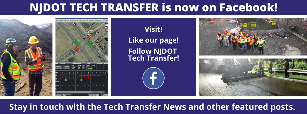 NJDOT TECH TRANSFER IS NOW ON FACEBOOK - NJDOT Technology Transfer NJDOT TECH TRANSFER IS NOW ON FACEBOOK - NJDOT Technology Transfer