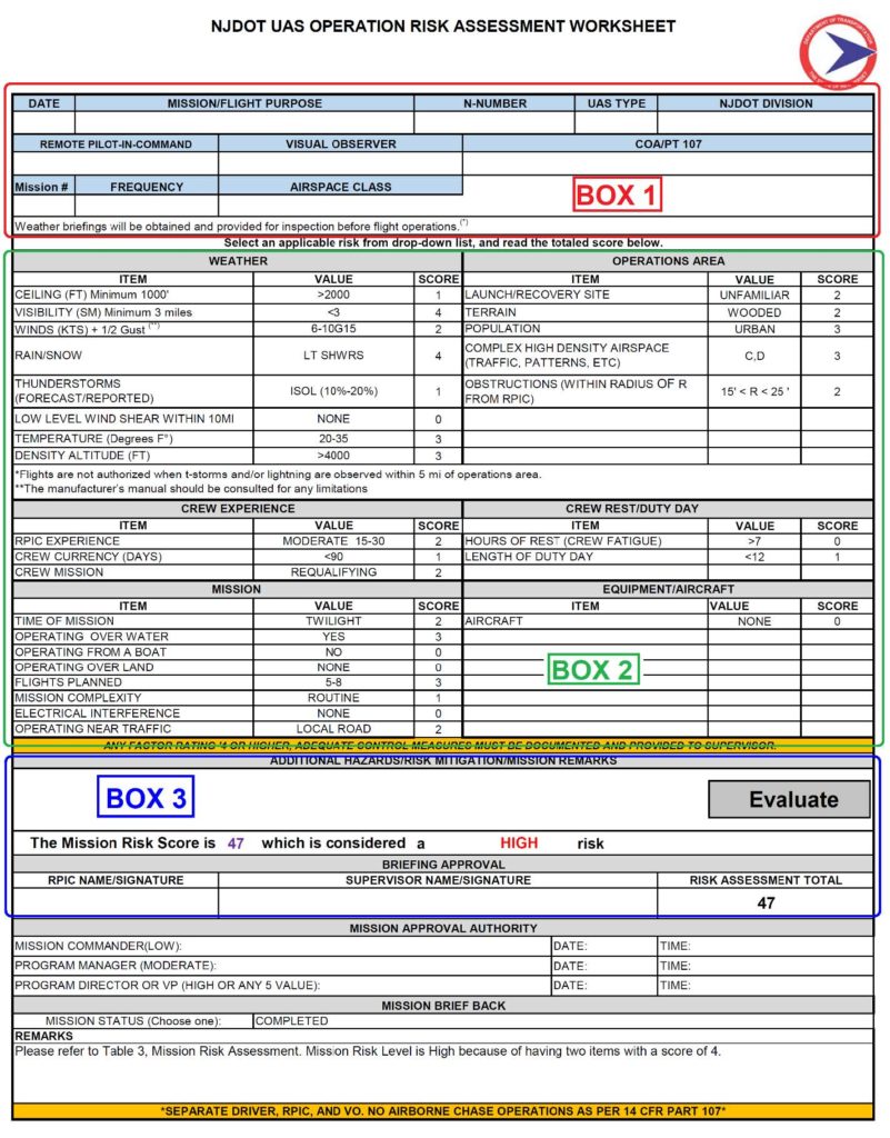 Risk Assessment_v2 - NJDOT Technology Transfer